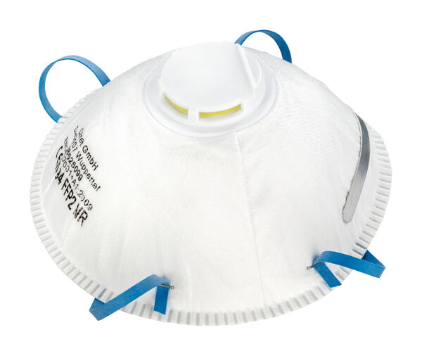 Dust half mask FFP2 with valve - ColorExpert